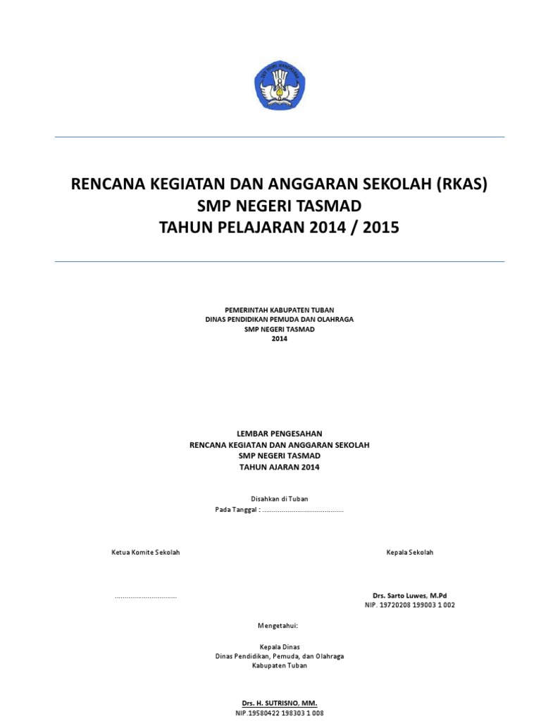 Lembar Pengesahan RAKS KWT | PDF