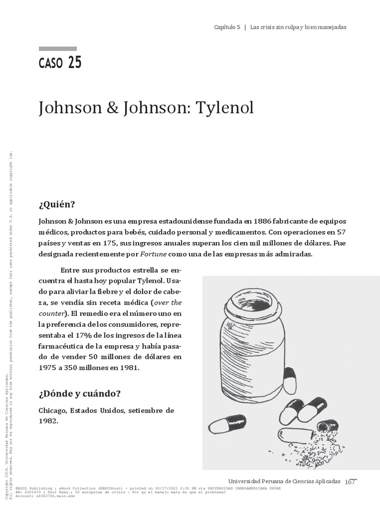 Caso 2 A | PDF | Johnson y Johnson