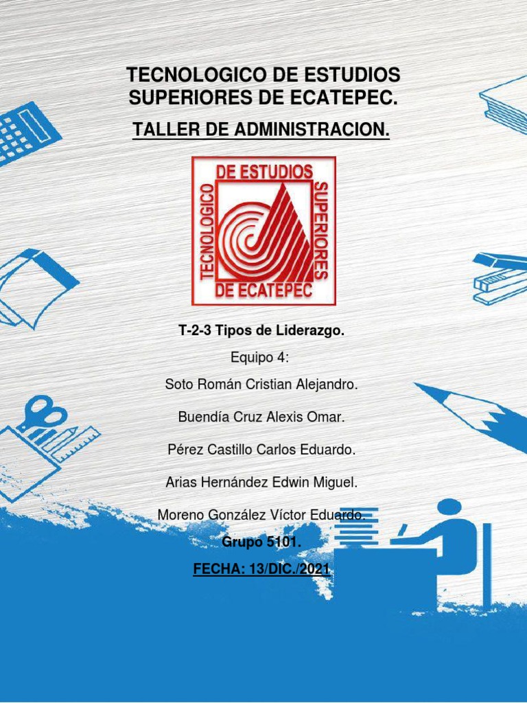 T-2-3 Tipos de Liderazgo. | PDF | Liderazgo | Experiencia