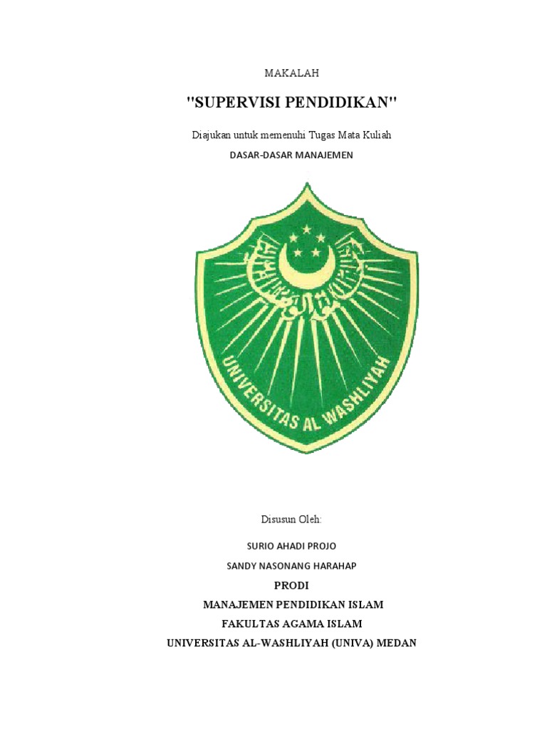 Makalah Supervisi Pendidikan | PDF