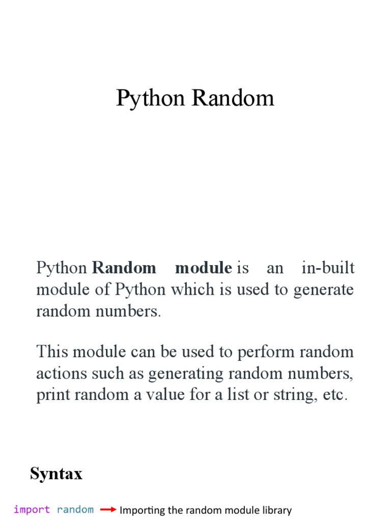 Python Random String Hashing | PDF
