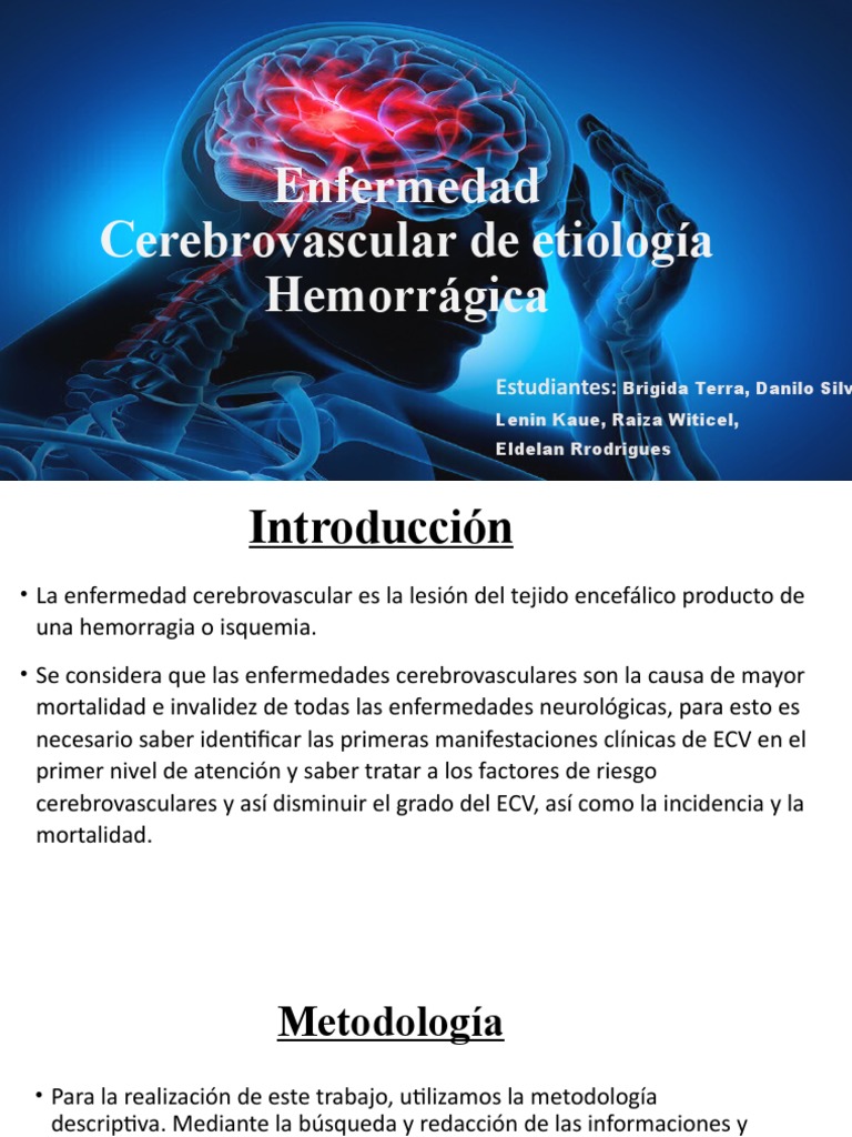 ECV Hemorrágico Características y Tratamiento | PDF | Sistema ...