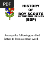 Boys Scouts of The Philippines (BSP) | PDF | Outdoor Recreation ...
