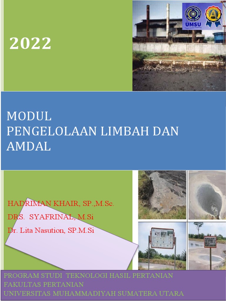 MODUL VIII Pengelolaan Limbah Dan AMDAL | PDF | Sains & Matematika