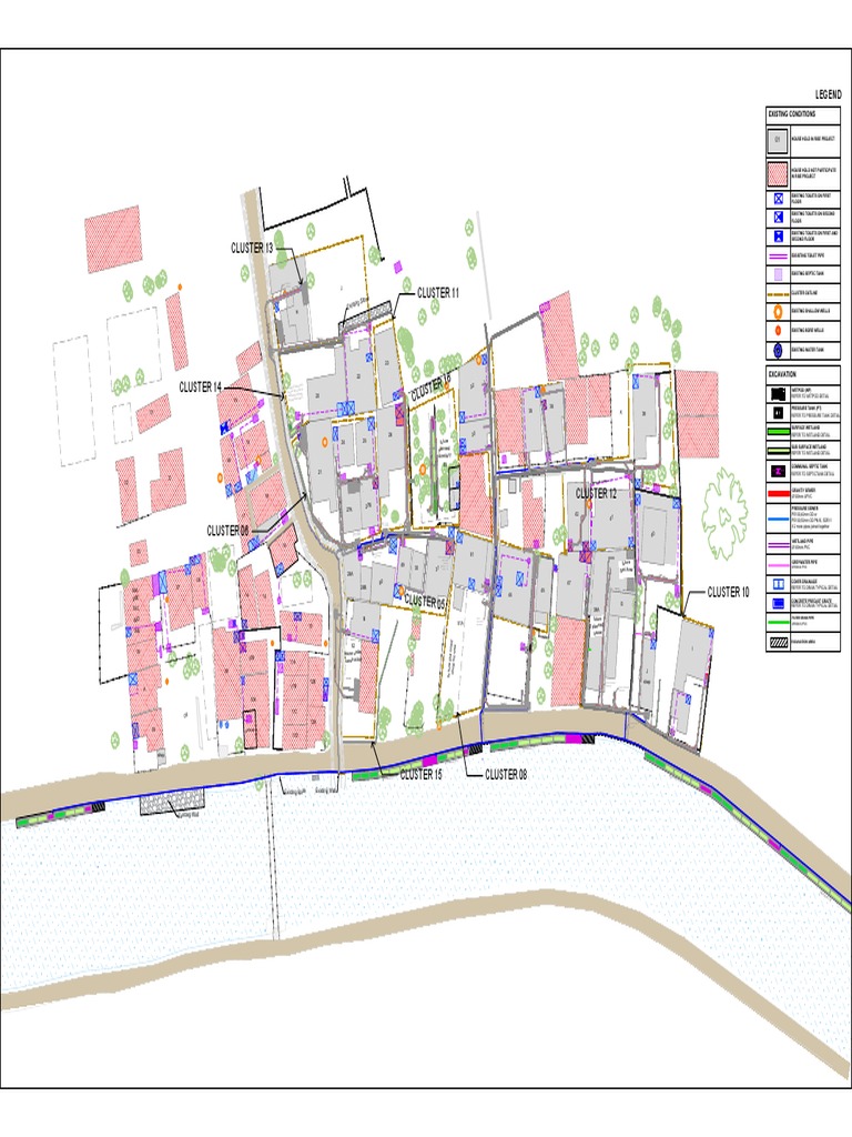 Layout Model | PDF | Sanitary Sewer | Water Management