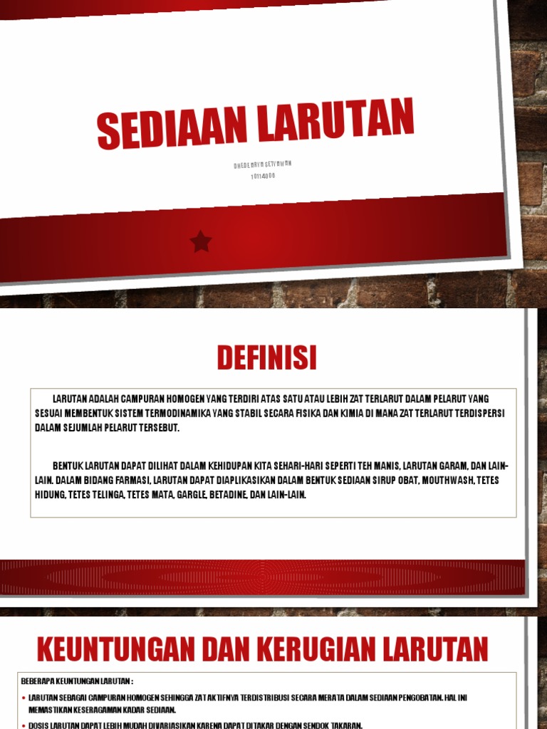 Larutan (Farfis) | PDF