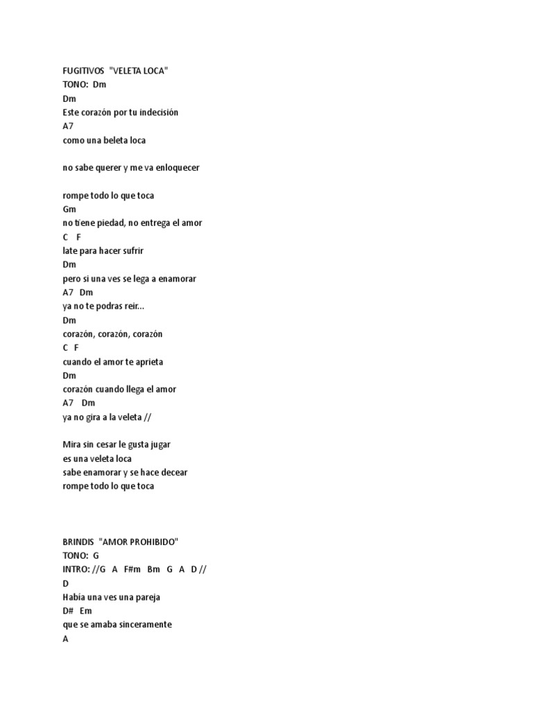 Repertorio Musical | PDF | Amor | Principios éticos