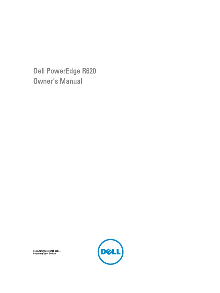 Dell Poweredge R620 Owner Manual | PDF