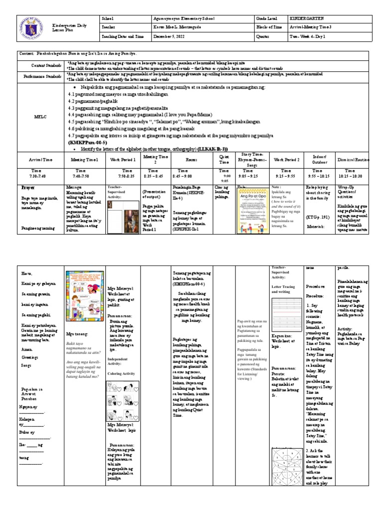 DLL q2 Week 4 Day 1 | PDF