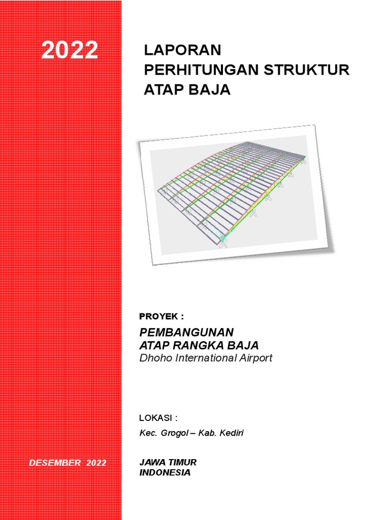 Contoh Perhitungan Struktur Atap Pipa Lengkung | PDF