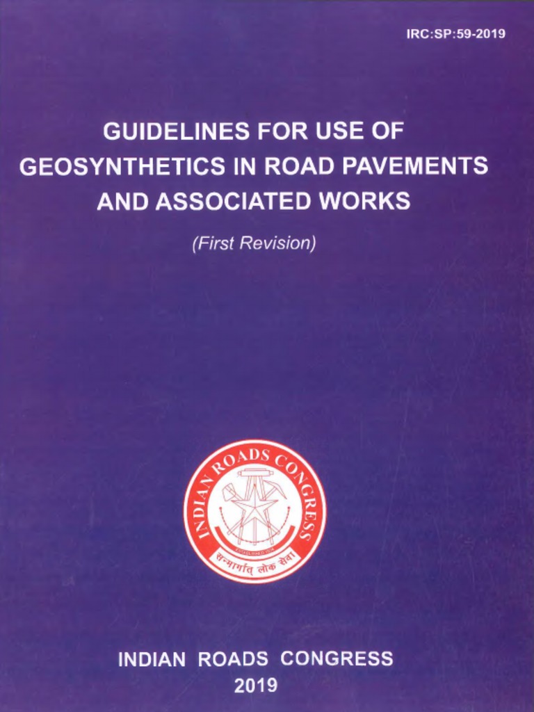 Guidelines FOR USE OF Geosynthetics in Road Pavements and Associated ...