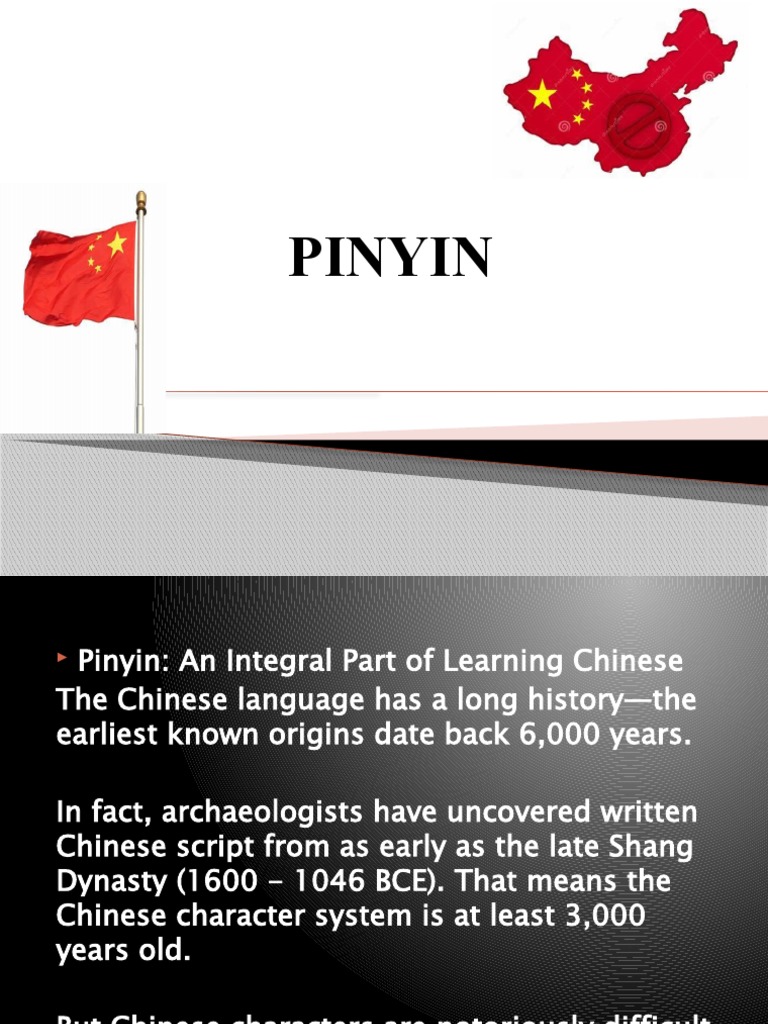 PINYIN | PDF | Pinyin | Chinese Language