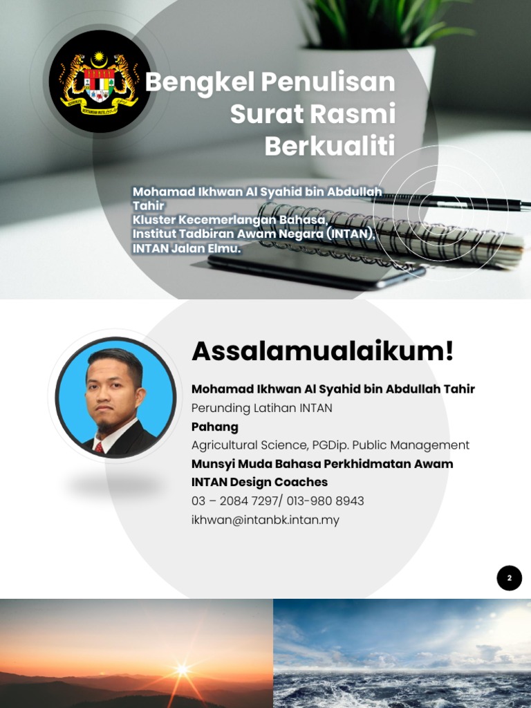 Penulisan Surat Rasmi Kerajaan - Dinamik Kumpulan - Combined | PDF