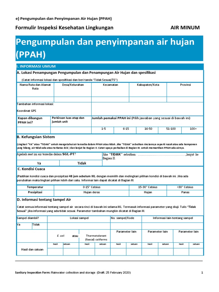 Form IKL PPAH | PDF