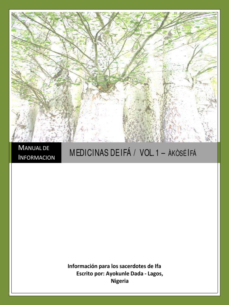 Medicinas de Ifá: Guía de Àkòsé | PDF
