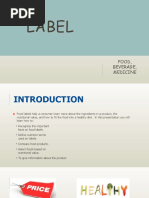 Energen Product Label and Nutrition Facts | PDF