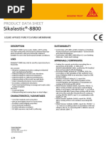 Sikalastic - 710 715735alsystem | PDF | Plywood | Concrete