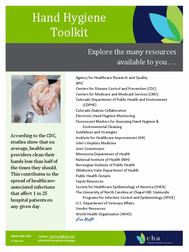 2019 Hand Hygiene Toolkit | PDF | Hand Washing | Hygiene