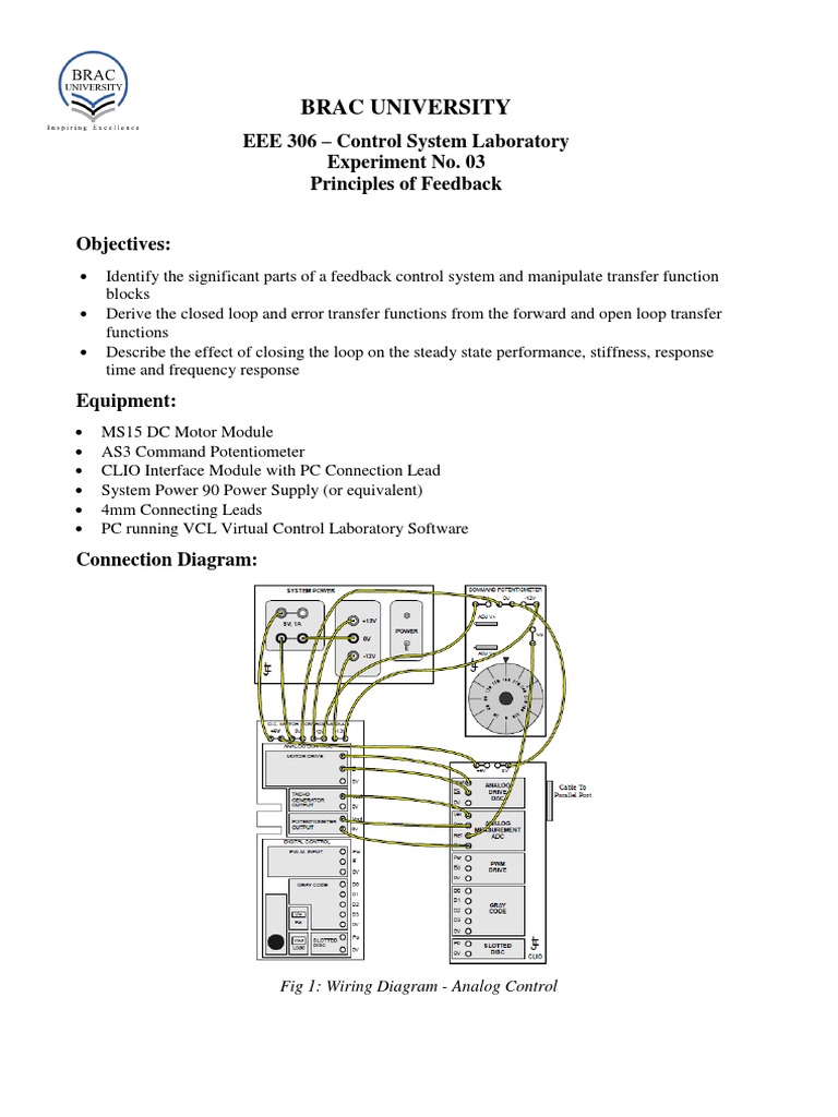 Control System Labsheet Exp3 | PDF