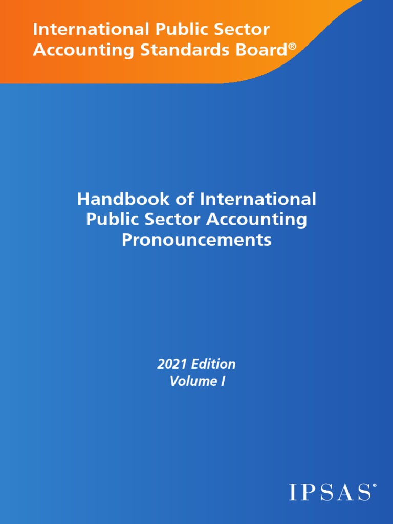 2021-IPSASB-Handbook Vol-1 ENG Web Secure | PDF | Financial Statement ...