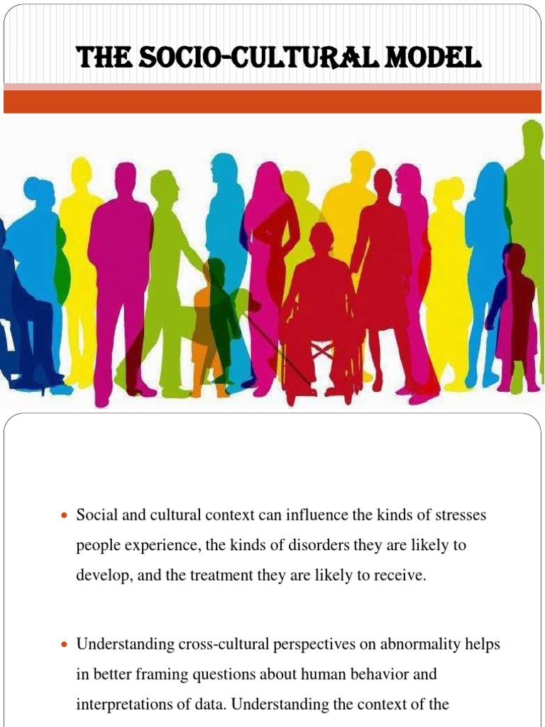 Sociocultural Model of Abnormality | PDF | Psychotherapy | Mental Disorder