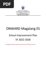 TEMPLATE SIP 2022 2028 Ver2 | PDF | Governance | Risk