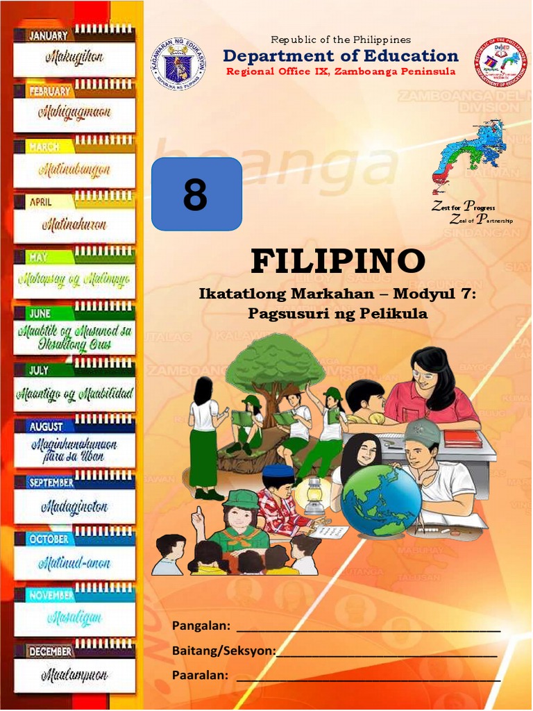 Filipino8 Q3 M7-1 | PDF