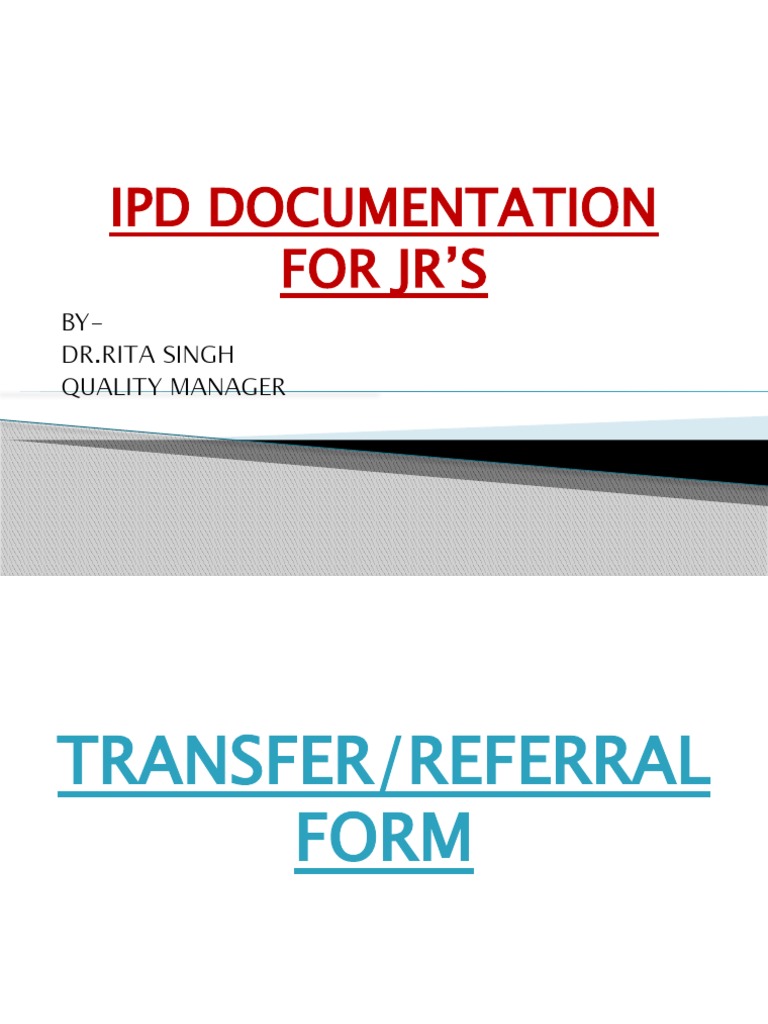 Ipd Documentation Jr's | Download Free PDF | Medical Diagnosis | Health ...
