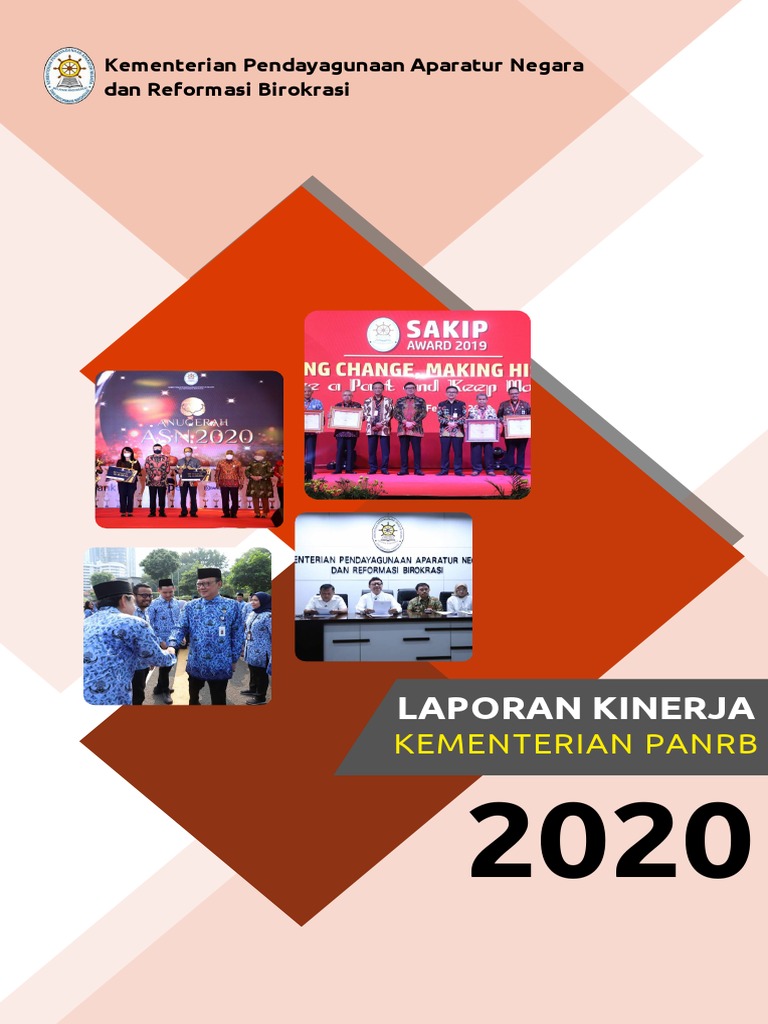 LAKIP Kementerian PANRB Tahun 2020 | PDF