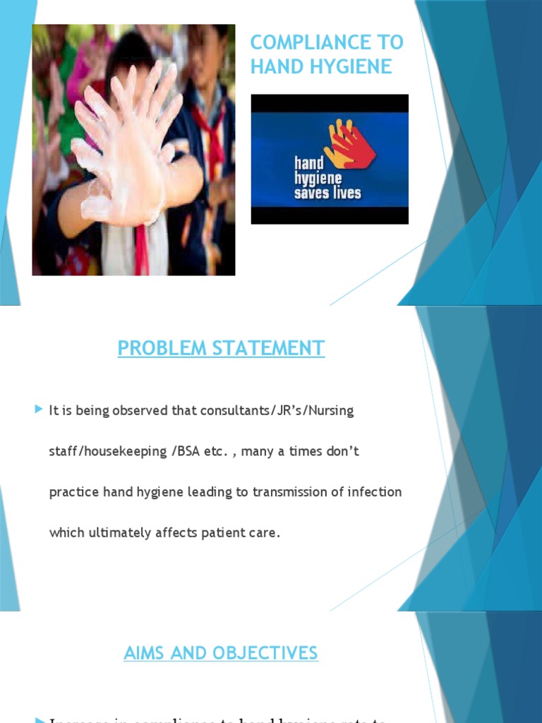 QIP - Compliance To Hand Hygiene'2022 | PDF