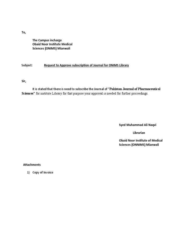 Journal Subcribe | PDF