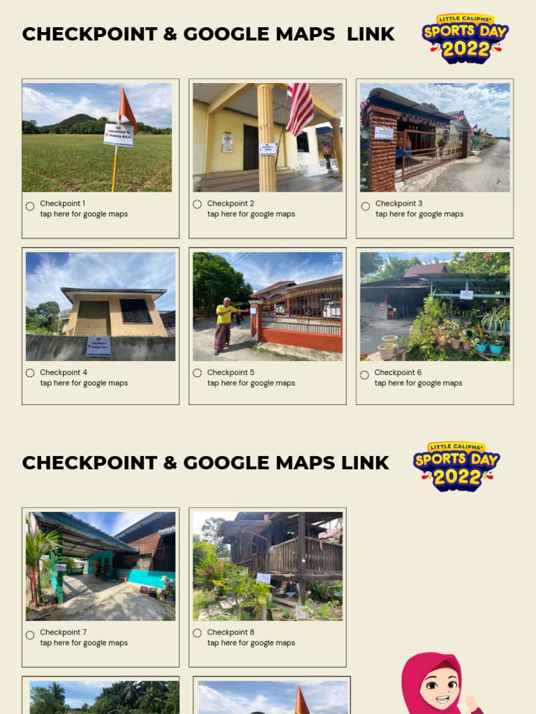 Checkpoint & Google Maps Link | PDF