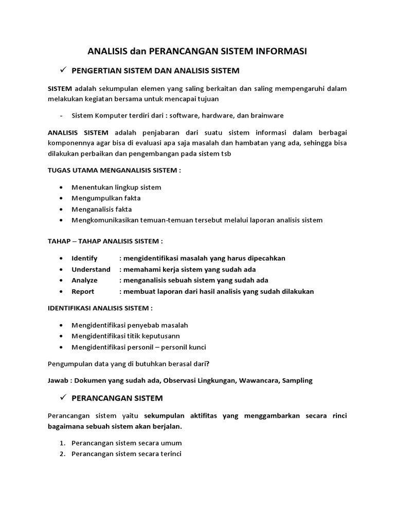 Rangkuman APSI | PDF