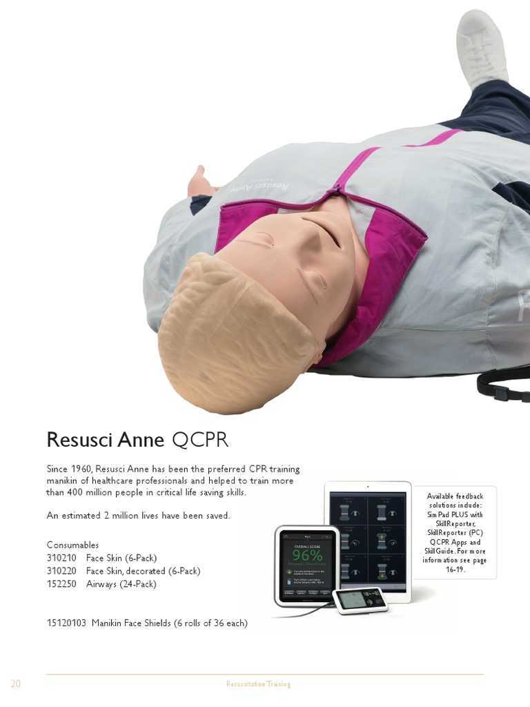 Resusci Anne QCPR Torso - Rechargeable With SkillGuide | PDF ...