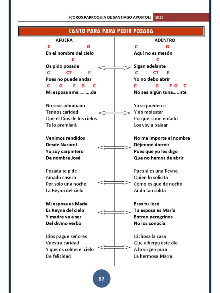 Canto para Pedir Posada | PDF