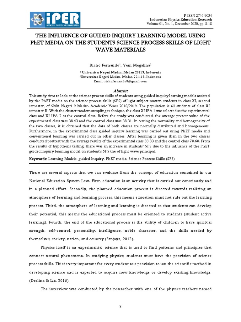 2 PB | PDF | Experiment | Inquiry Based Learning