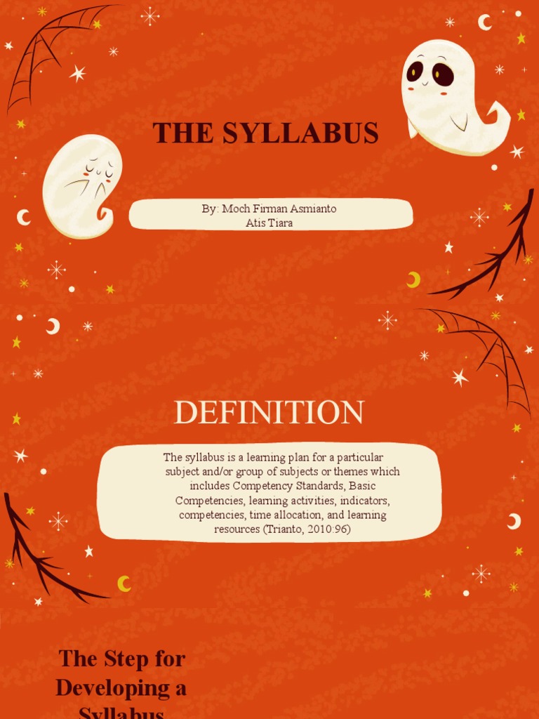 Understanding Syllabus Development | PDF | Learning | Lesson Plan