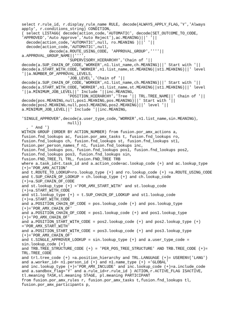 SQL Query | PDF | Computers
