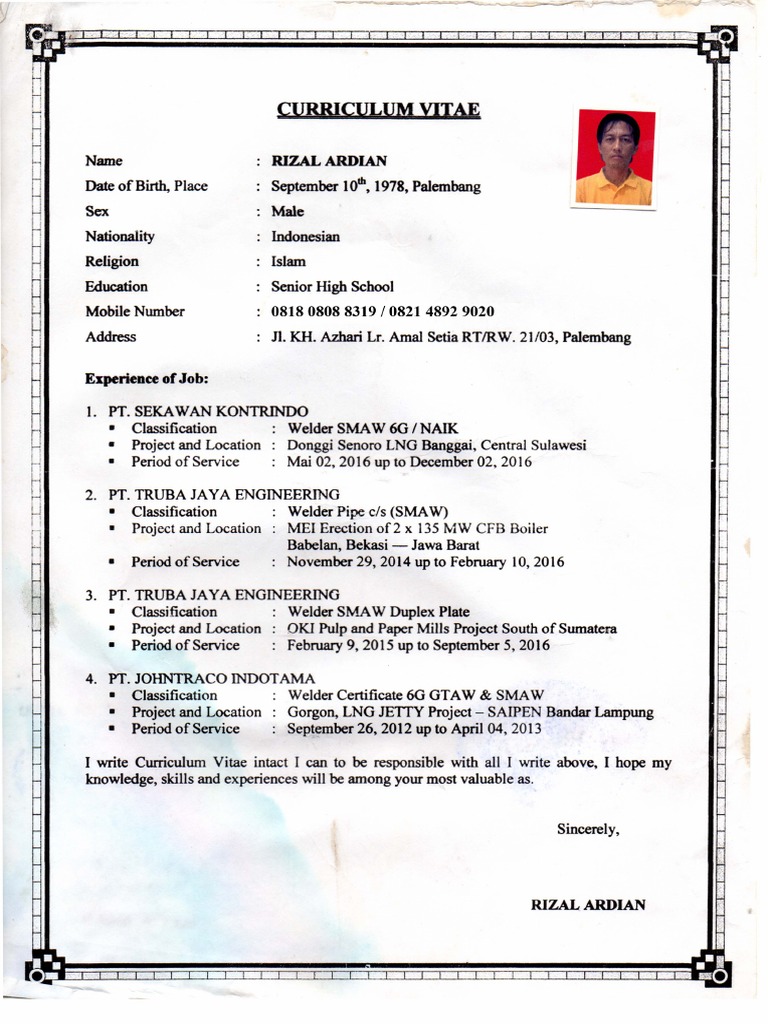 Rizal Ardian CV-1 | PDF