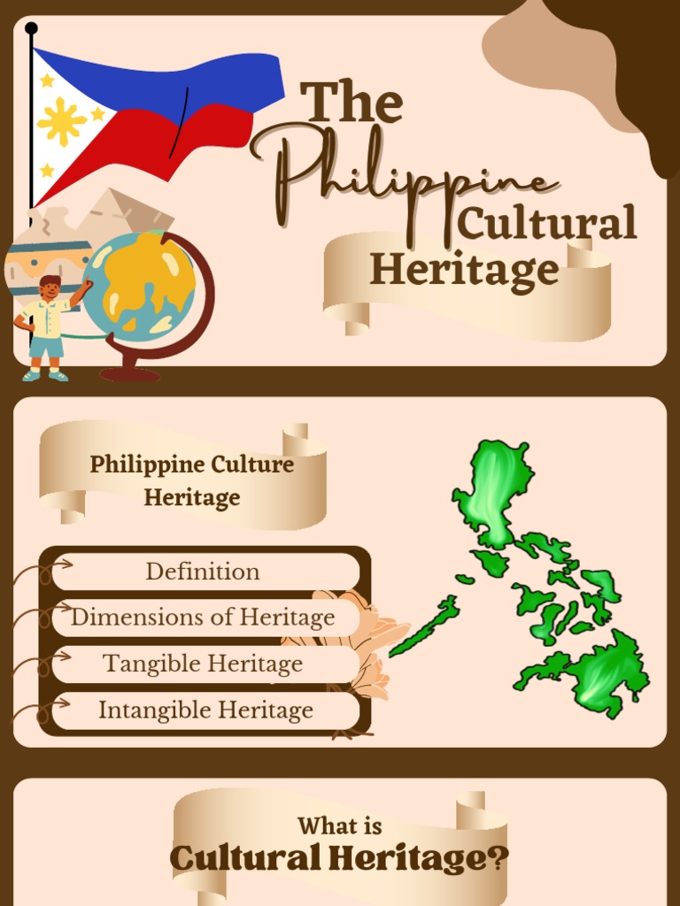 Dimensions of Philippine Cultural Heritage: Exploring the Rich Tangible ...