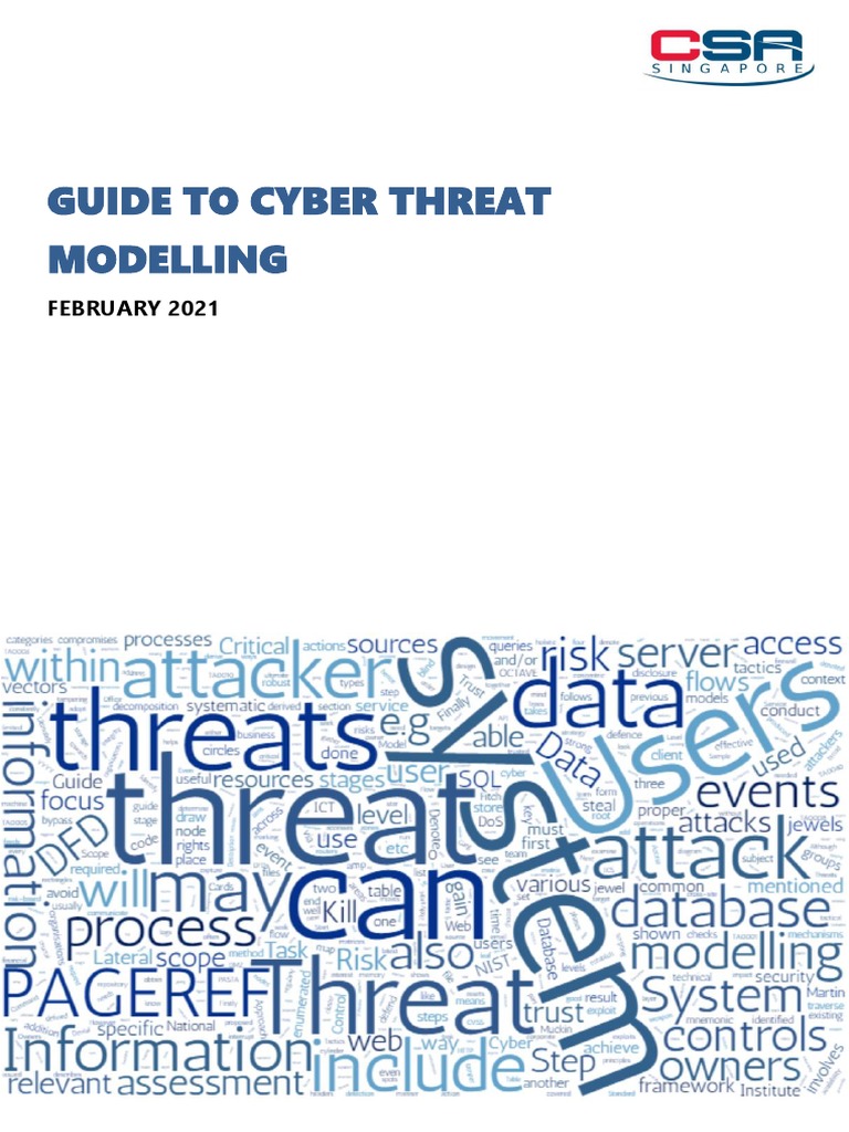 Cyber Threat Modelling Guide 2021 | PDF | Threat (Computer) | Computer ...