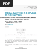 Republic Act No. 9851 - Official Gazette of The Republic of The ...