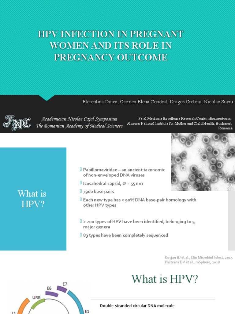 HPV Cajal PPT Grafice Flori | PDF | Virus | Preterm Birth