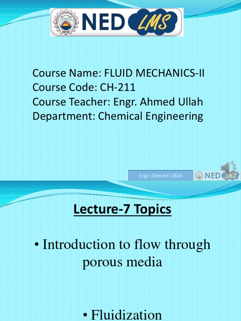 FM-II Lecture-7 | PDF | Reynolds Number | Fluid Dynamics