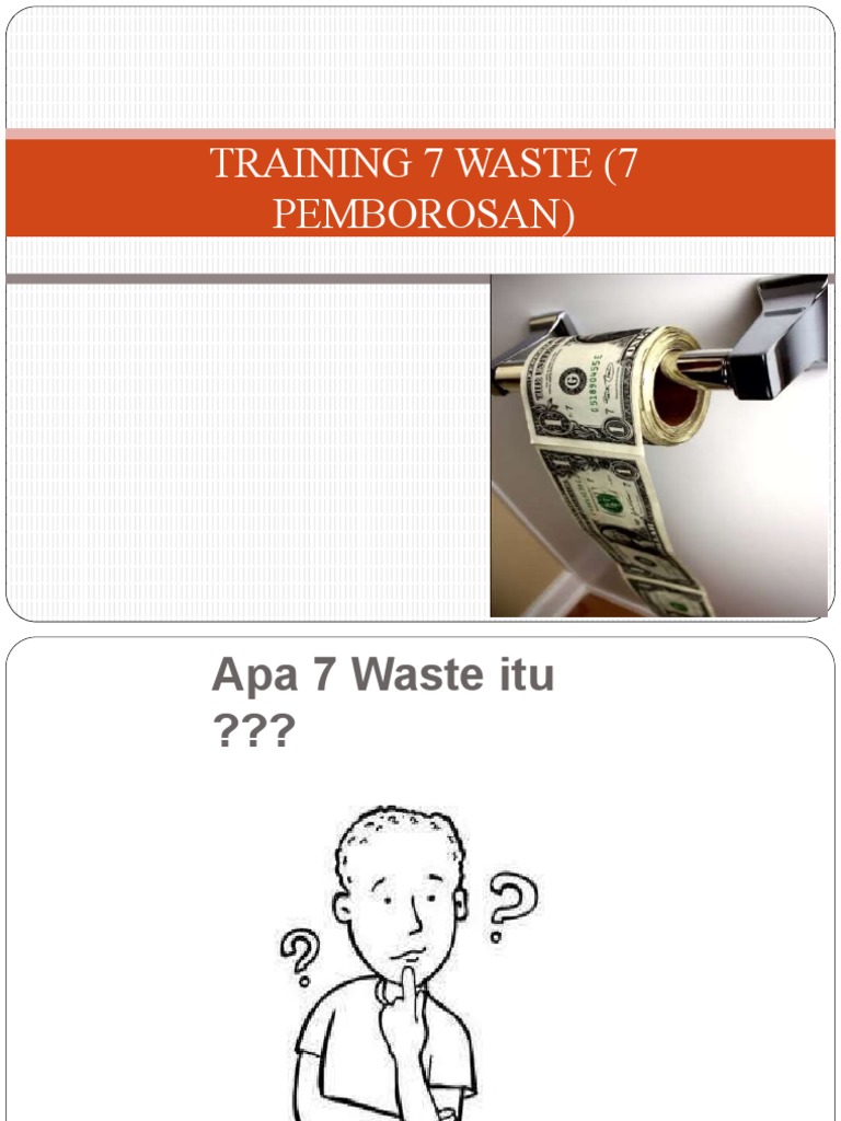 Memahami 7 Pemborosan dalam Produksi | PDF