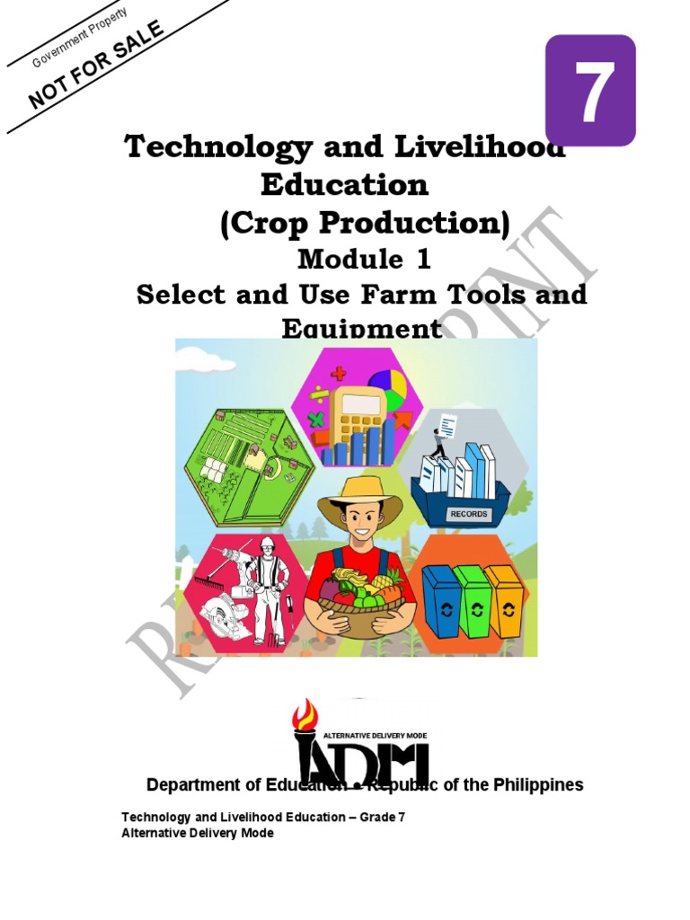 TLE7 - AFA - AGRICROP - Q0 - M1 - Select and Use Farm Tools and ...