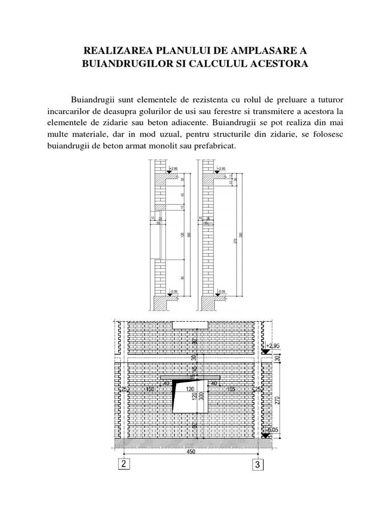 Plan Si Calcul Buiandrugi | PDF