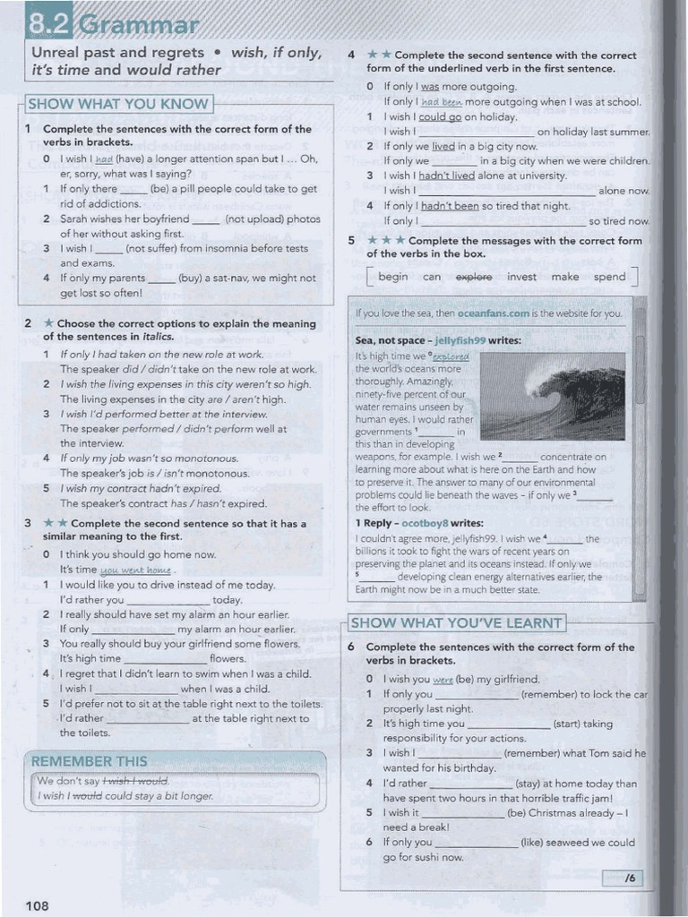 Focus 4_Workbook 108 | PDF