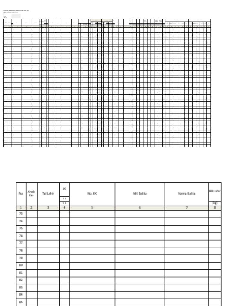 Formulir EPPGBM Dan BPB 2021 | PDF