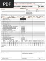 Diesel Generator Log Book Template | PDF | Kilowatt Hour | Manufactured ...